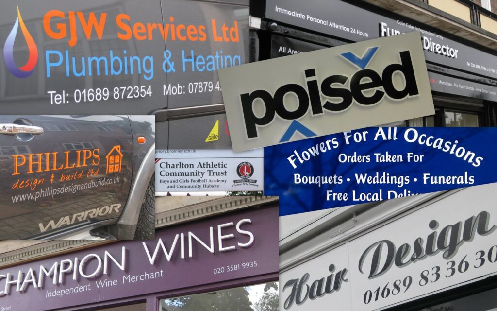 Stephen Signs Orpington | Maker of Signs & Websites
